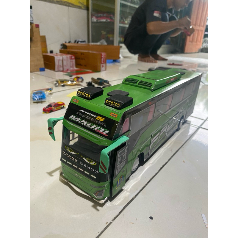 Jual Miniatur Bis MSM Fadel MAUDI Panjang 38,5 cm | Shopee Indonesia