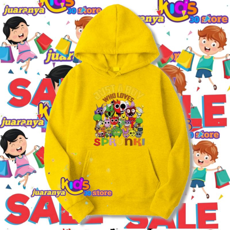 Jual Hoodie anak sweater sprunki Hoodie anak sprunki sweater jumper ...