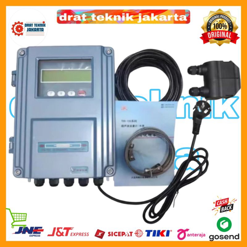 Jual Ultrasonic Flow Meter TDS-100F Transducer 50-700mm TDS100F ...