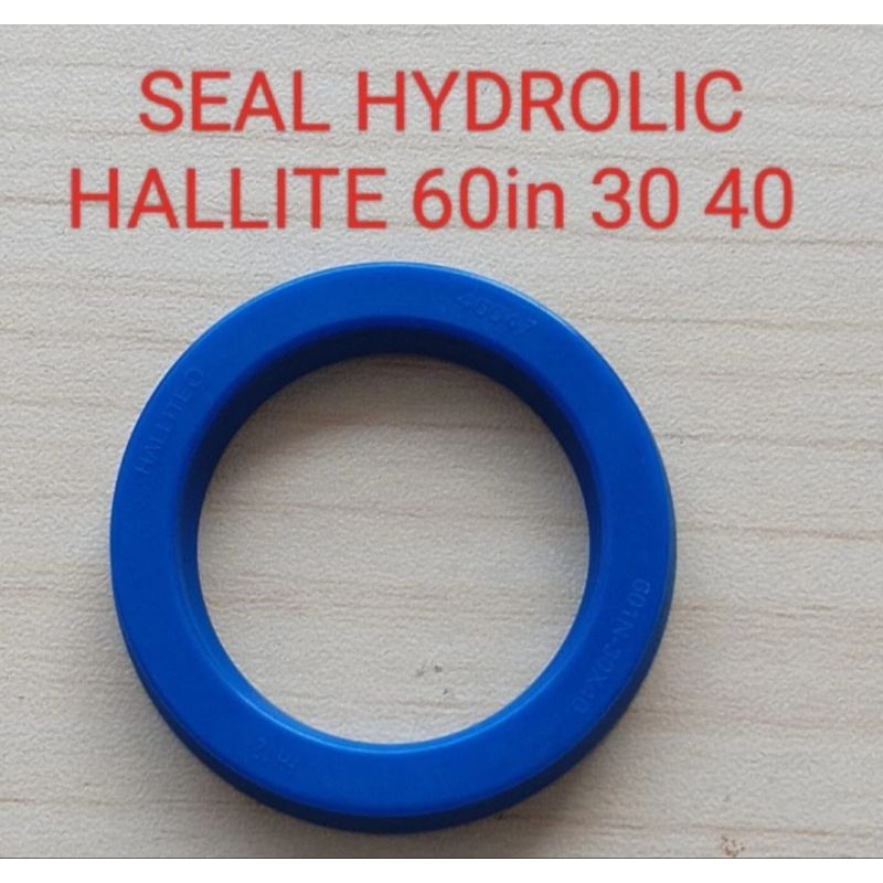 Jual Seal Hydrolic Hidraulik Hidrolik 60in 30 40 Biru Hallite | Shopee ...