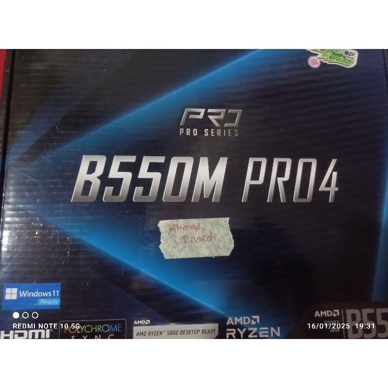 Jual Motherboard asrock b550m pro 4 | Shopee Indonesia