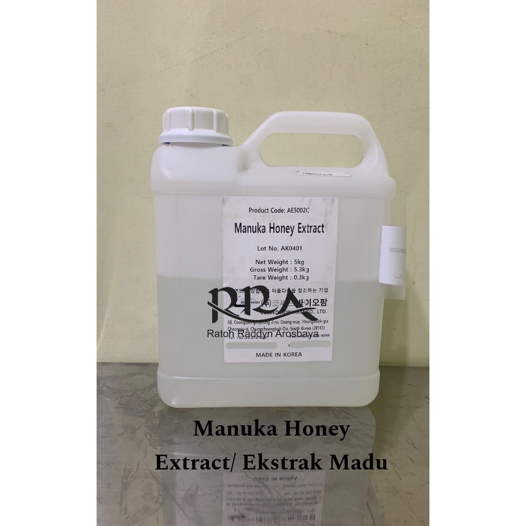 Jual Manuka Honey Extract/ Ekstrak Madu/ Ekstrak Madu Korea - Cosmetic ...