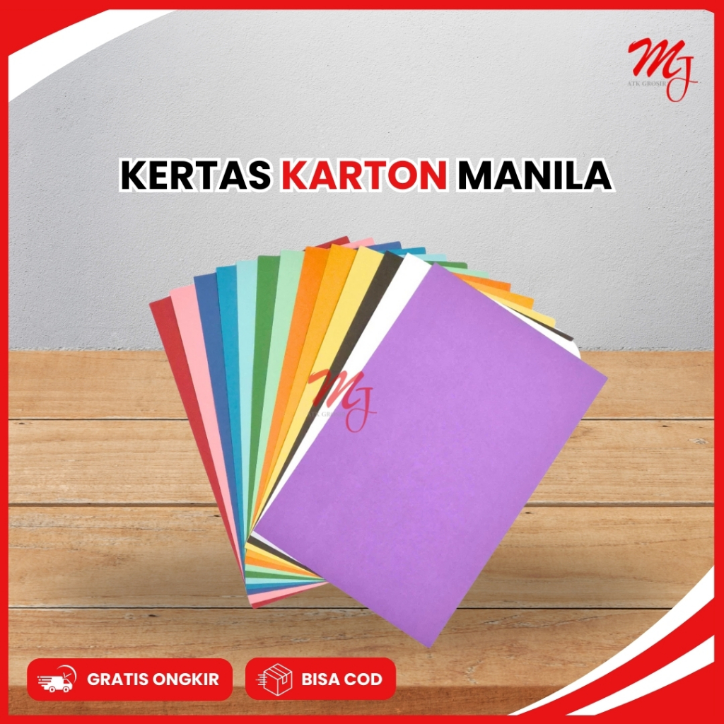 Jual (10 Lembar ) Kertas KARTON MANILA / Kertas BC / Kertas MANILA Tebal A1 1 Roll | Shopee ...