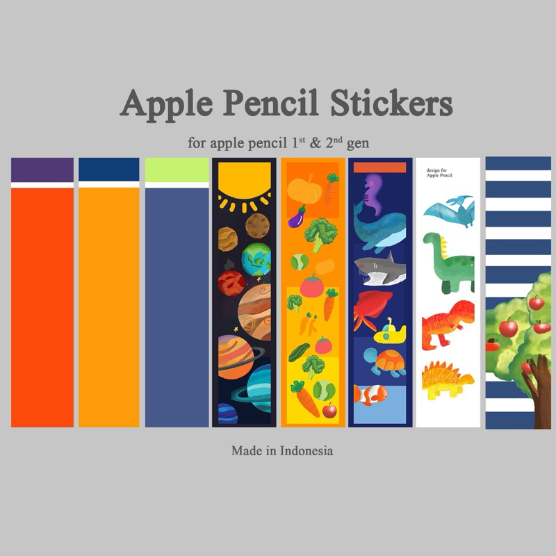 Jual Apple Pencil Stickers - Gen 2 Gen 1 - Stiker Apple Pencil | Shopee ...
