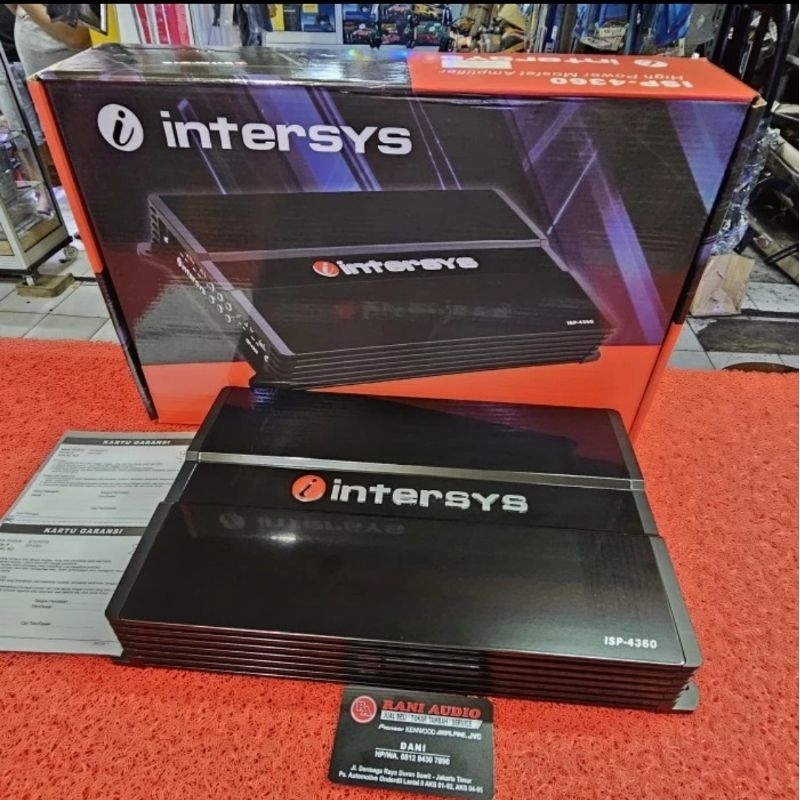 Jual Power intersys ISP-4360 Power 4 Channel | Shopee Indonesia