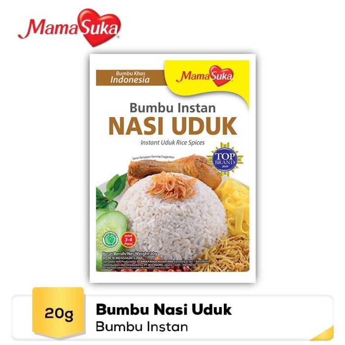 Jual MamaSuka Bumbu Instant Nasi Uduk Sachet 20gram | Shopee Indonesia