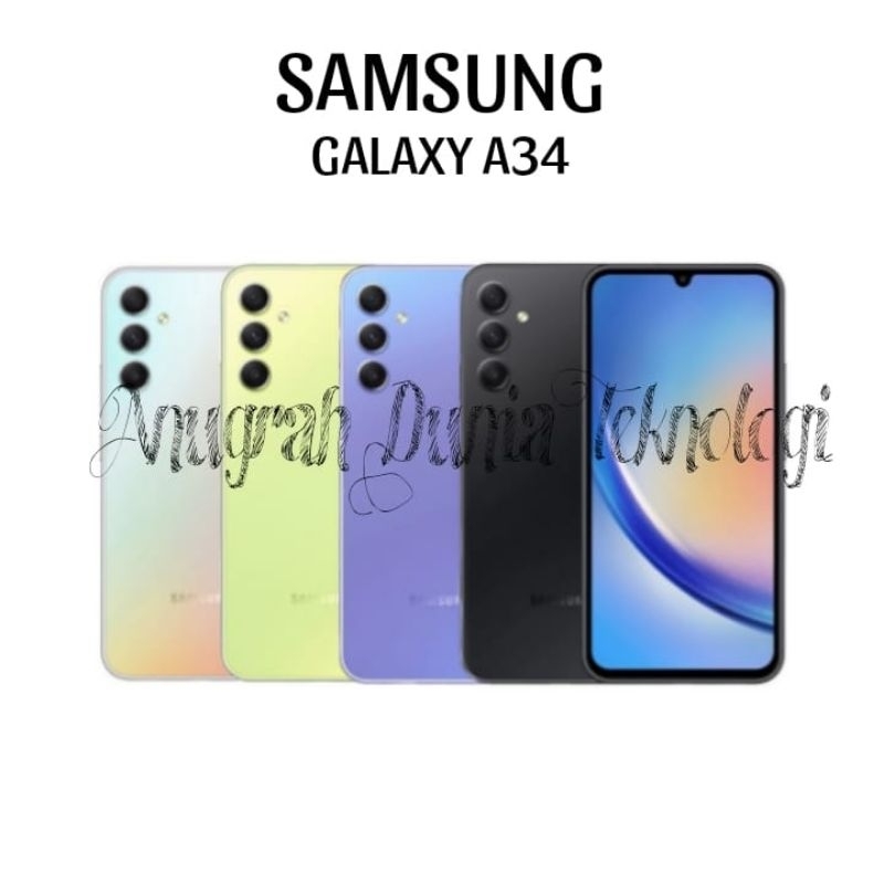 Jual Samsung Galaxy A34 5G 8/256 GB 8/128G BERGRANS ORIGINAL | Shopee Indonesia