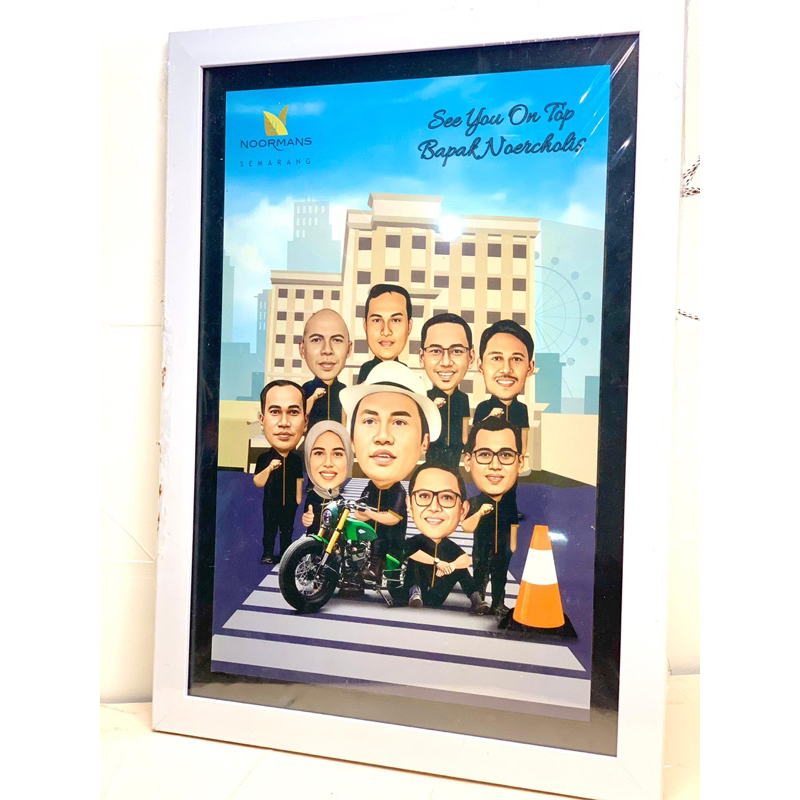 Jual PIGURA FRAME CUSTOM GAMBAR UKURAN 12R (30 x40 CM) | Shopee Indonesia