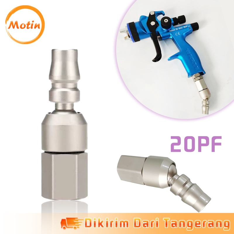 Jual Adjustable Quick Coupler 20PF Kopler Quick Coupler Angin | Shopee ...
