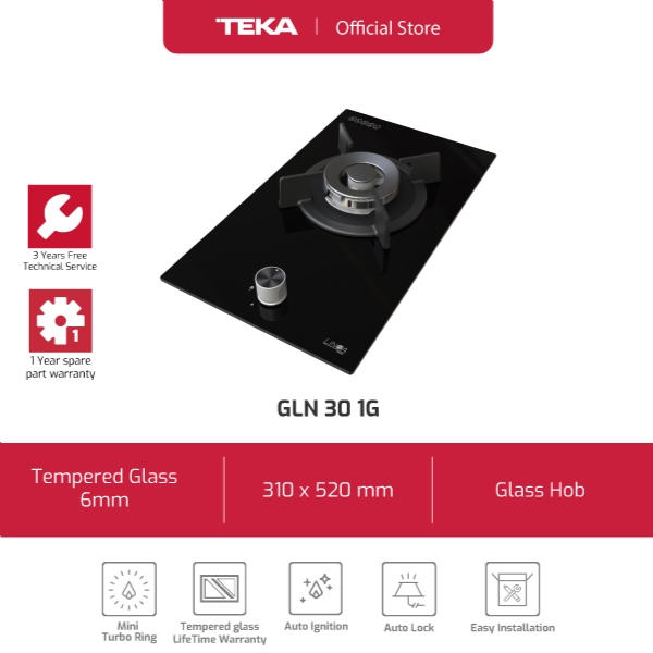 Jual Kompor Tanam Gas 1 Tungku Linea GLN 30 1G | Shopee Indonesia