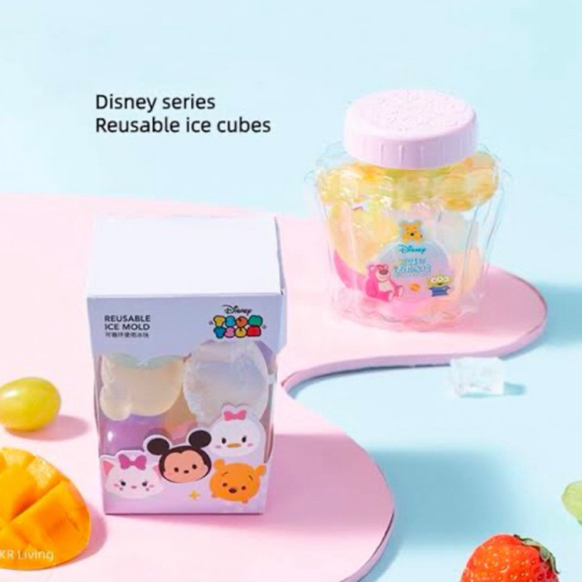 Jual MINISO DISNEY REUSABLE ICE CUBE ICE BLOCK ES BATU REUSABLE MICKEY ...