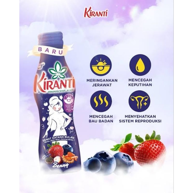 Jual Kiranti sehat datang bulan (Berry) | Shopee Indonesia