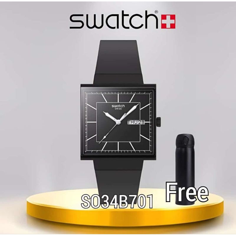 Jual Jam Tangan Pria dan Wanita SWATCH SO34B701 / Swatch Original ...