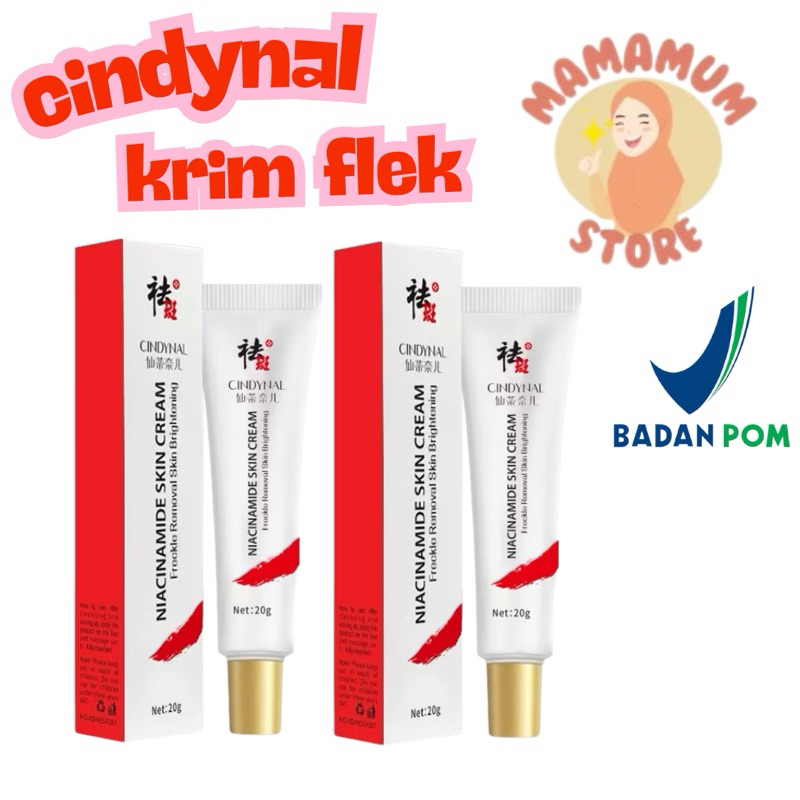 Jual Cindynal Niacinamide Krim Flek BPOM | Shopee Indonesia