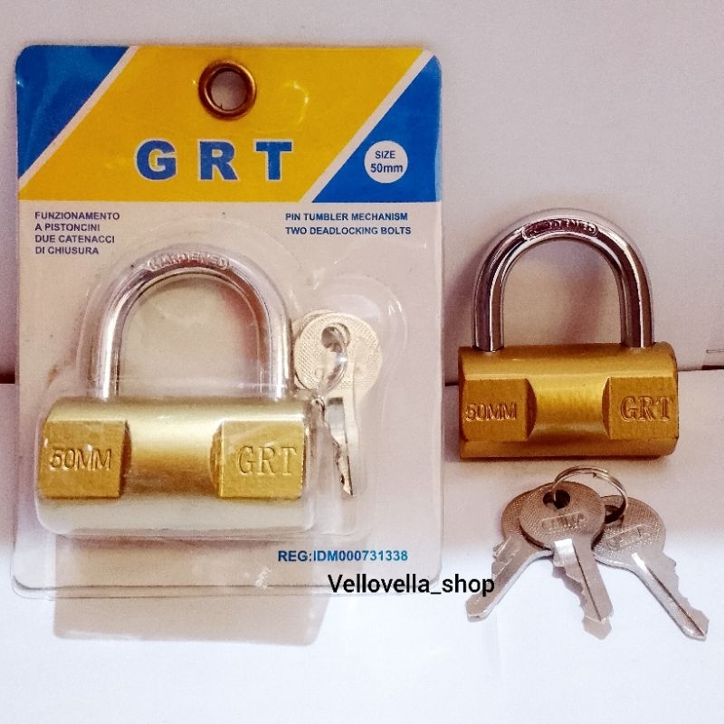 Jual Gembok Balok Kuning Gembok bulat gembok oval model viro ukuran ...