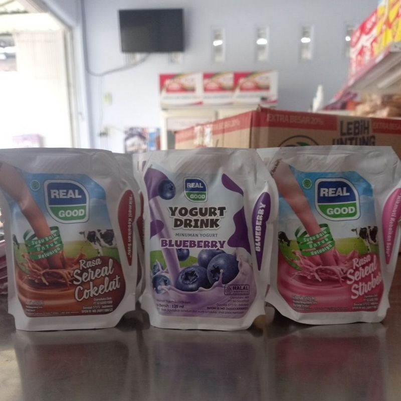 Jual SUSU REAL GOOD 125ml | Shopee Indonesia