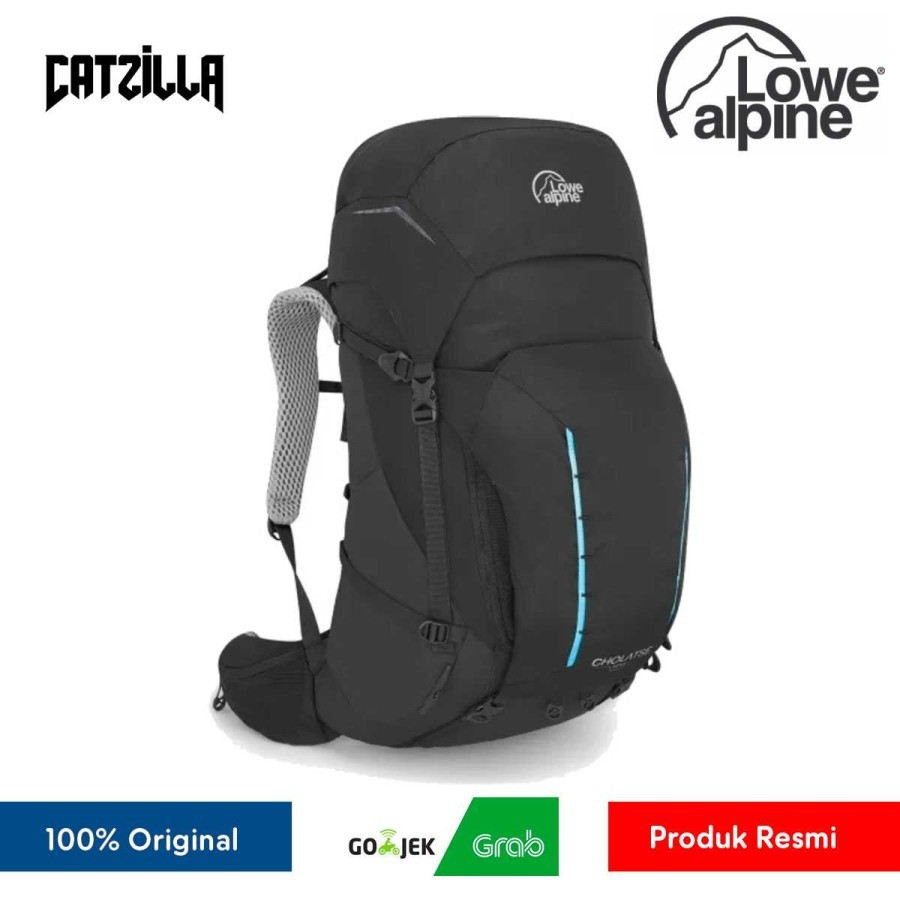 Jual Tas Gunung Carrier Lowe Alpine Cholatse ND 50-55L Backpack - Black ...