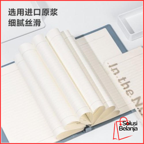 Jual DELI045 Nusign Loose-leaf Notebook Refill / Isi Binder A5 B5 50 ...