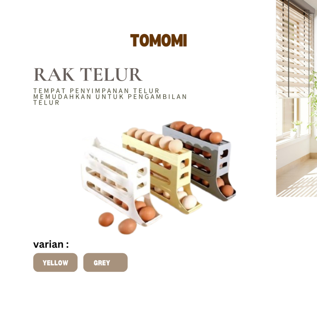 Jual RAK TELUR TOMOMI | EGG TRAY | TEMPAT PENYIMPANAN TELUR | EGG ...