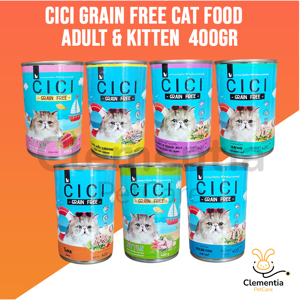 Jual Cici Kaleng 400 gram makanan Kucing Kaleng Cici Cat Food 400gr ...
