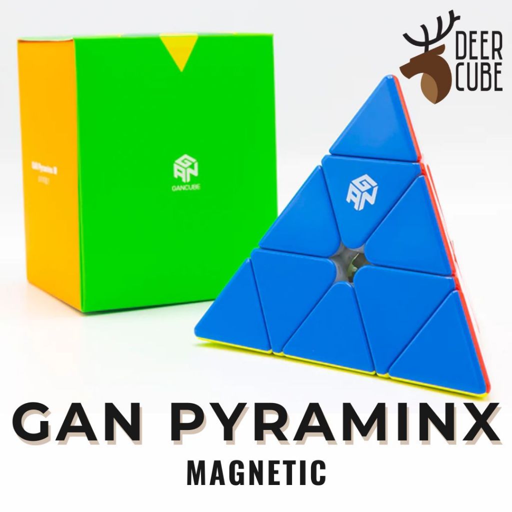 Jual GAN Pyraminx Magnetic UV - Cubes Piramid Stickerless Magnetik ...