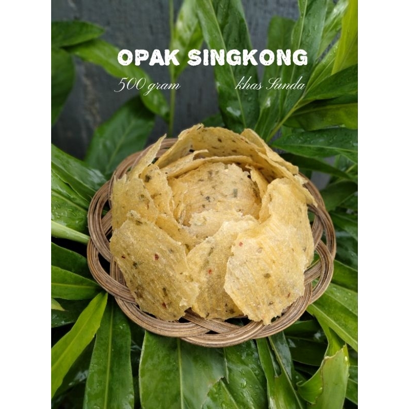 Jual (500 GRAM)OPAK SINGKONG MENTAH KHAS SUNDA (KAB.BANDUNG) | Shopee ...