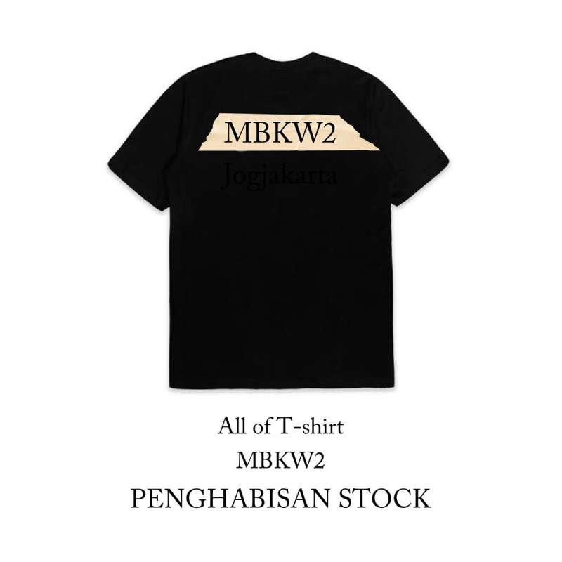 Jual CLEARANCE SALE T-shirt MBKW2 X Rh57 original / kaos MBKW2 original / kaos racing MBKW2 ...