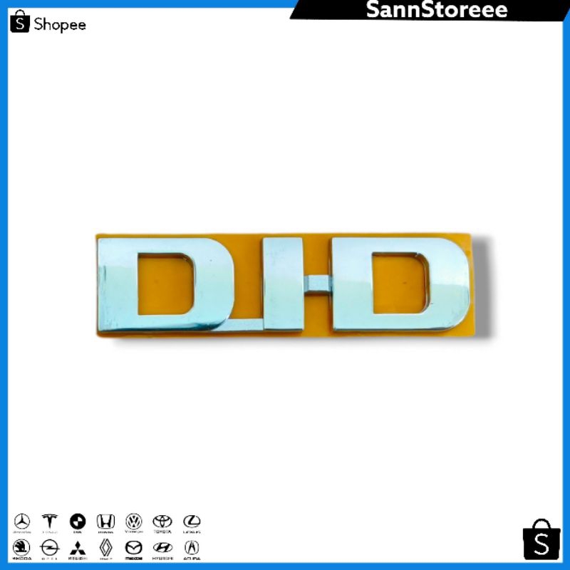 Jual Emblem DID Mitsubishi Pajero Sport Triton Original / Emblem DID ...