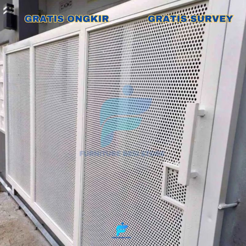 Jual pagar rumah minimalis modern | pagar besi per meter | pagar rumah ...