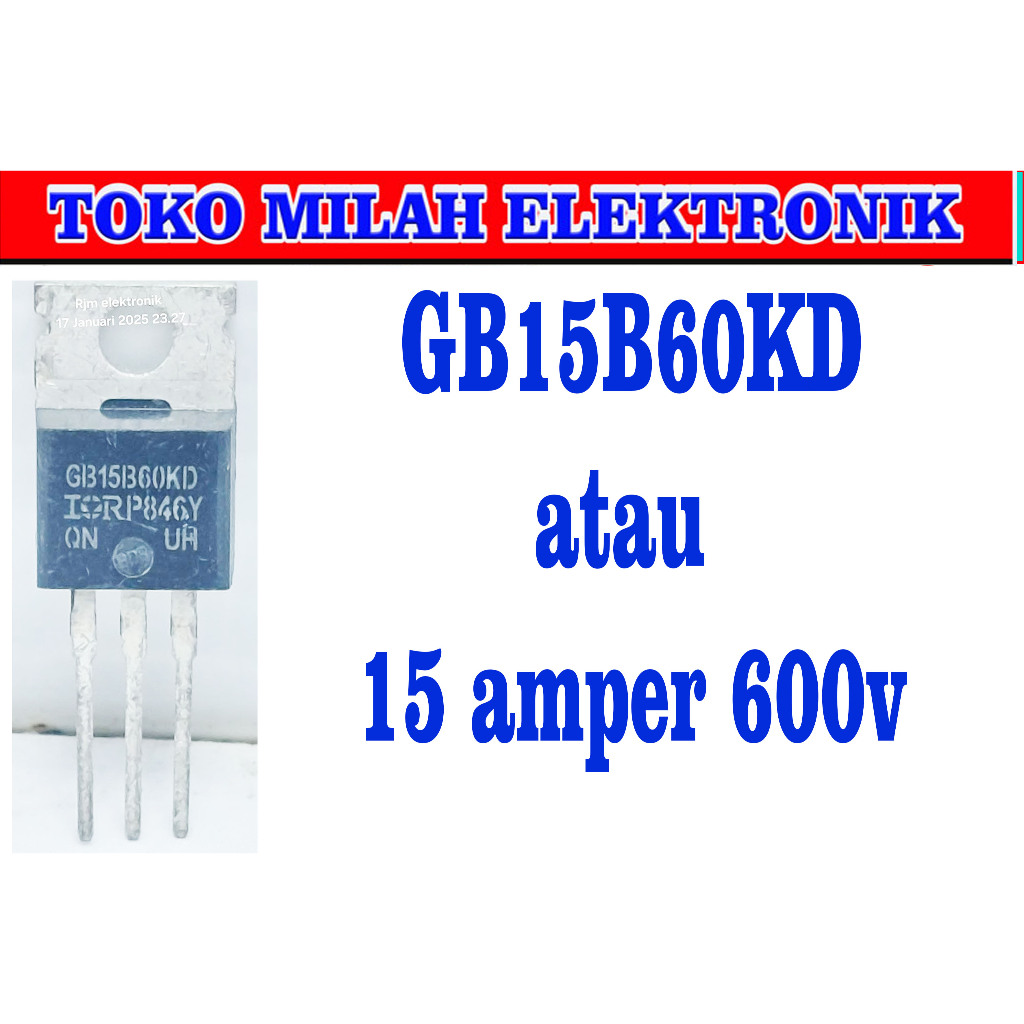 Jual GB15B60KD 15 amper 600v original | Shopee Indonesia