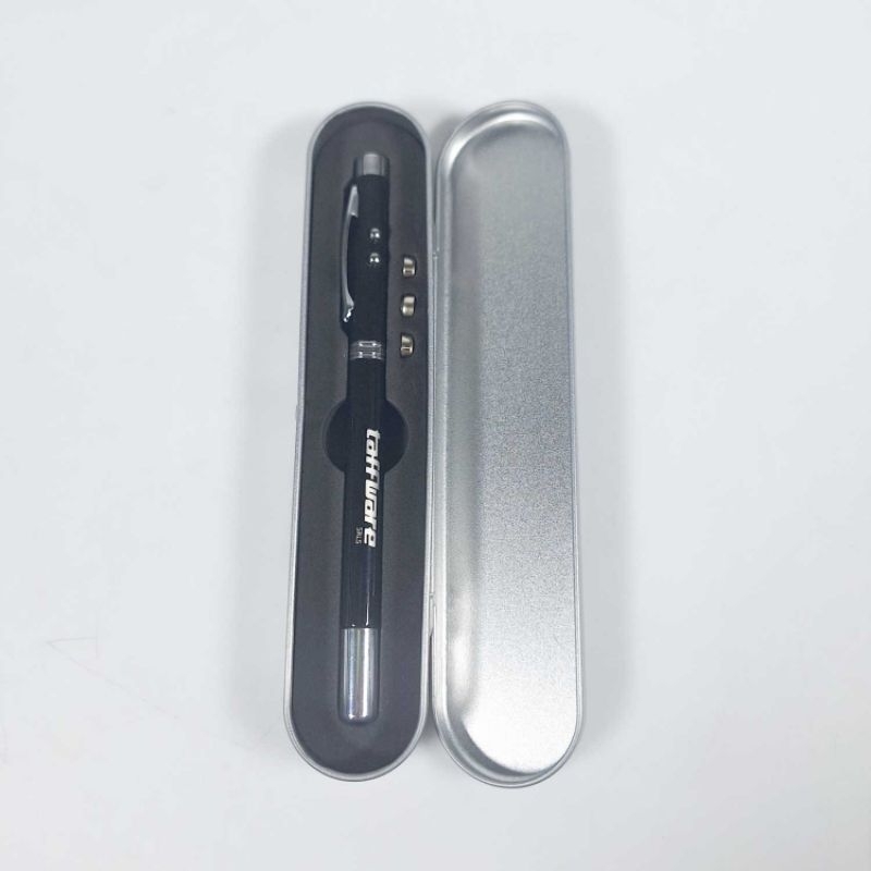 Jual Pulpen Multifungsi 5in1 Laser Pointer Telescopic LED Magnetic ...