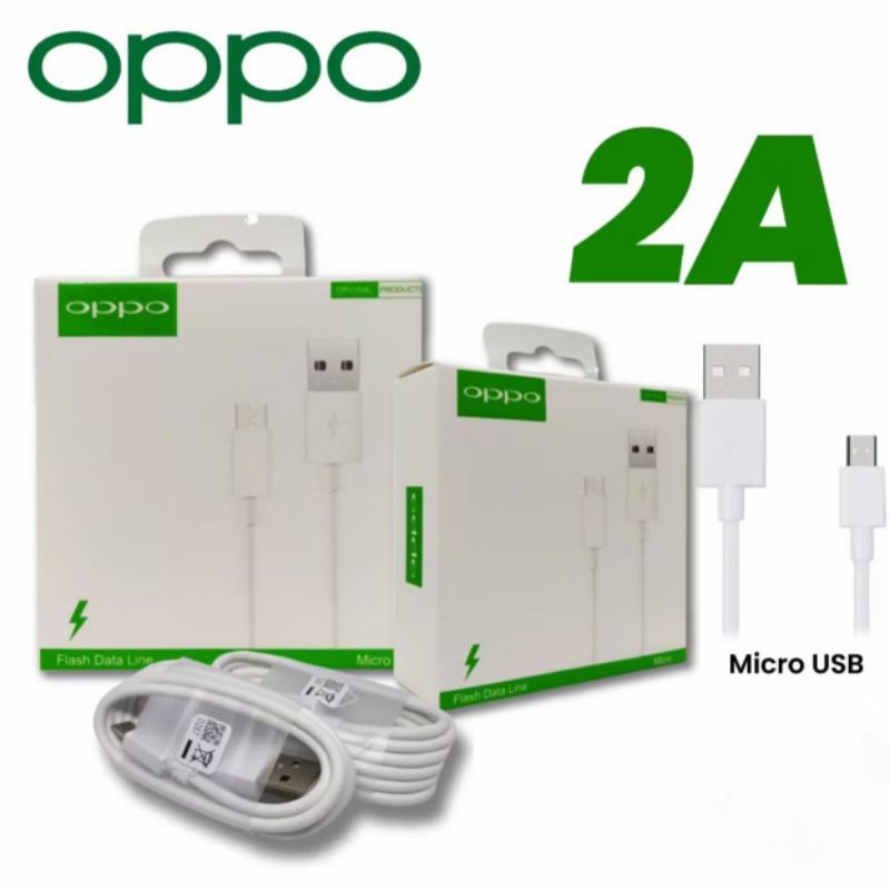 Jual KABEL DATA MICRO USB FAST CHARGING FOR OPPO A1K / A3S / A5S / A12 ...