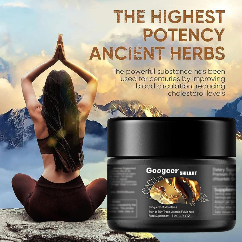 Jual original 100% Shilajit Resin 30g - Suplemen Kesehatan Alami untuk ...
