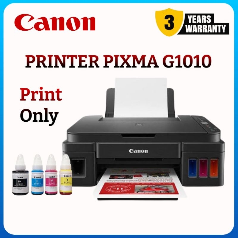 Jual PRINTER CANON G1010 PRINT ONLY GARANSI RESMI - PRINTER G1010 ...