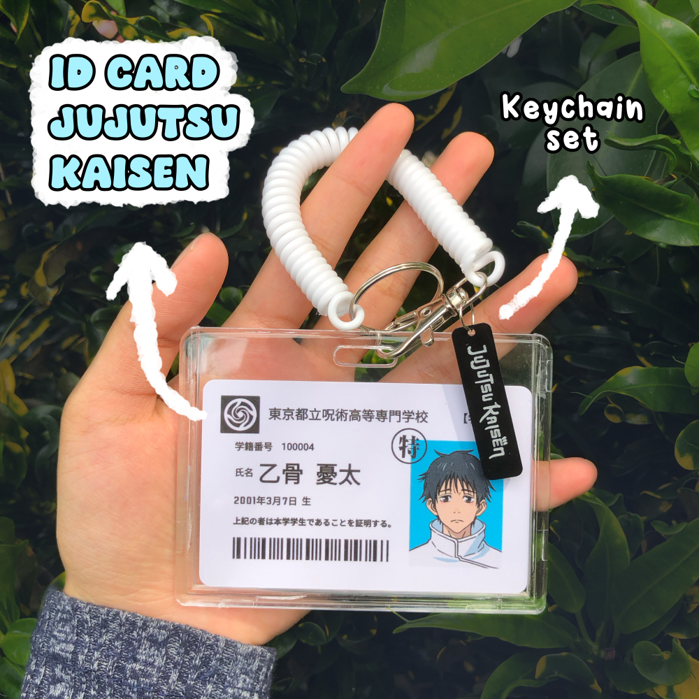 Jual ID Student Card Anime Jujutsu Kaisen | Shopee Indonesia