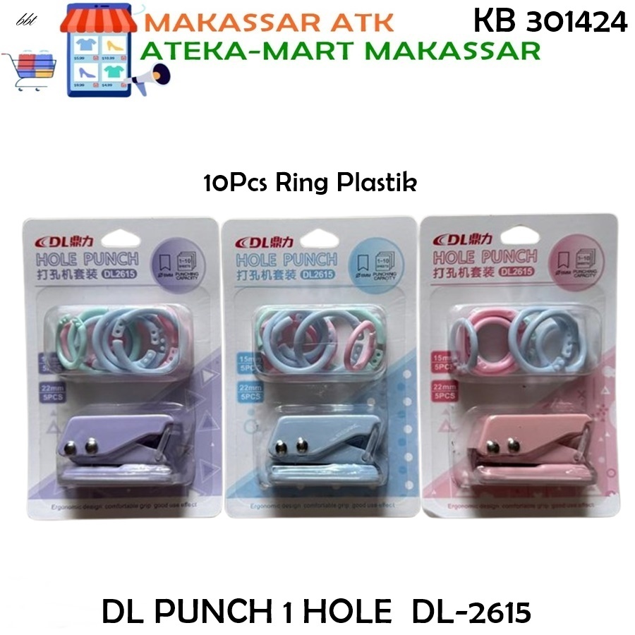 Jual [1PCS] DL PUNCH 1 HOLE PELUBANG KERTAS DL-2615 | Shopee Indonesia
