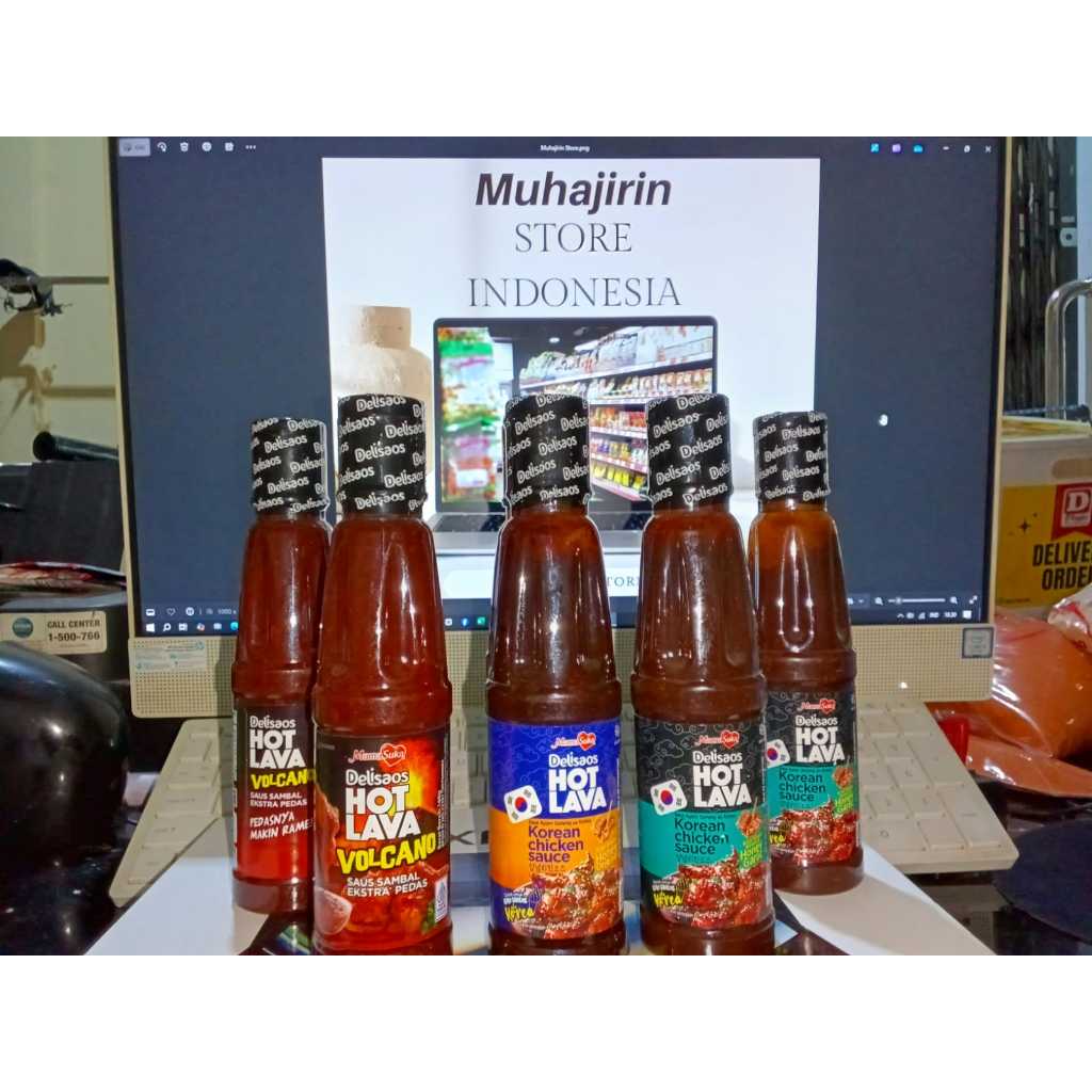 Jual Delisaos Hot Lava Ala Korean Botol 160g | Shopee Indonesia