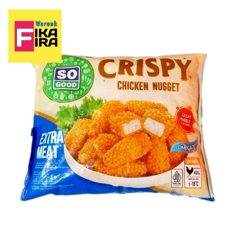Jual So Good Crispy Chicken Nugget 400G | Shopee Indonesia