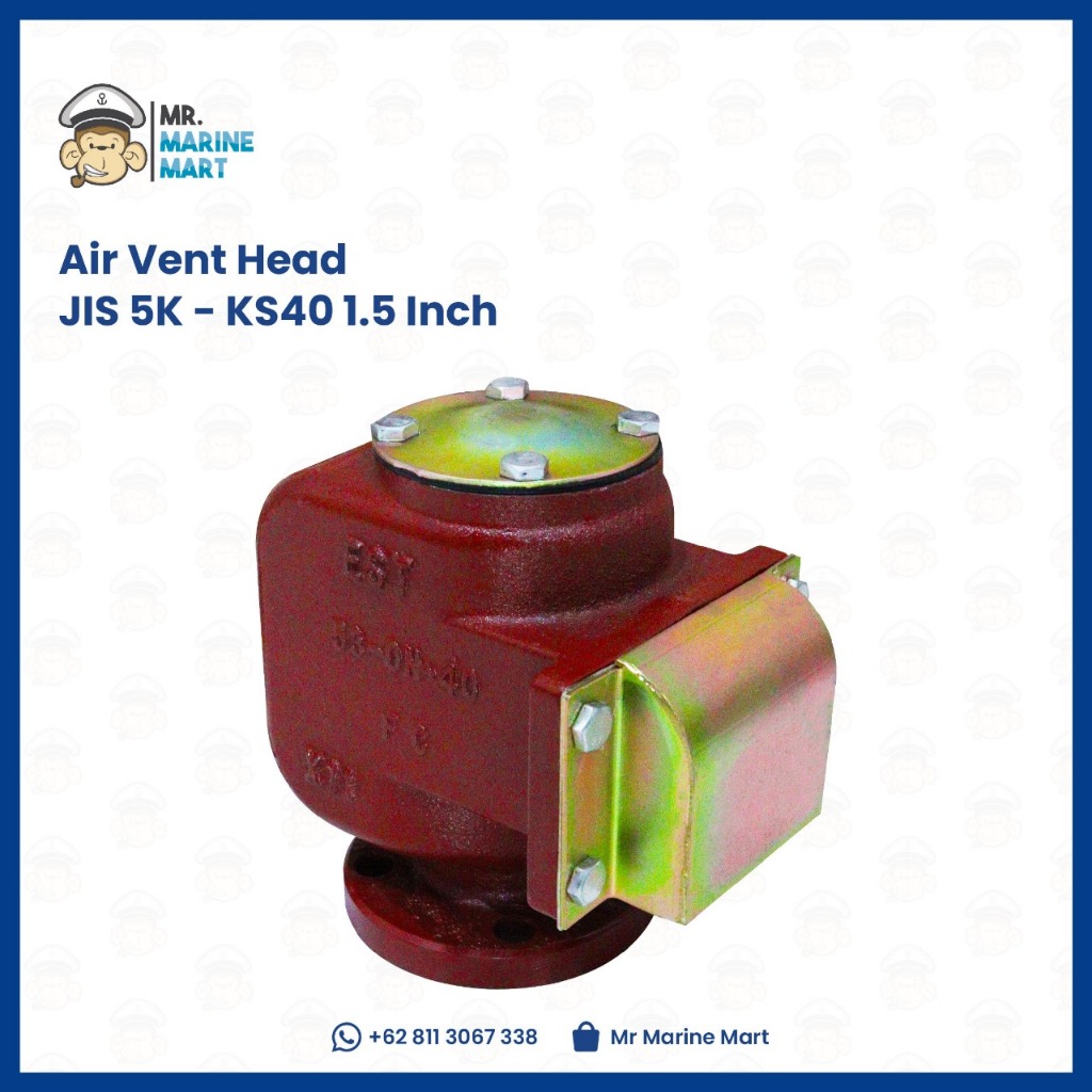 Jual Air vent head 1,5" JIS KS40 Valve angin 1,5 inch | Shopee Indonesia