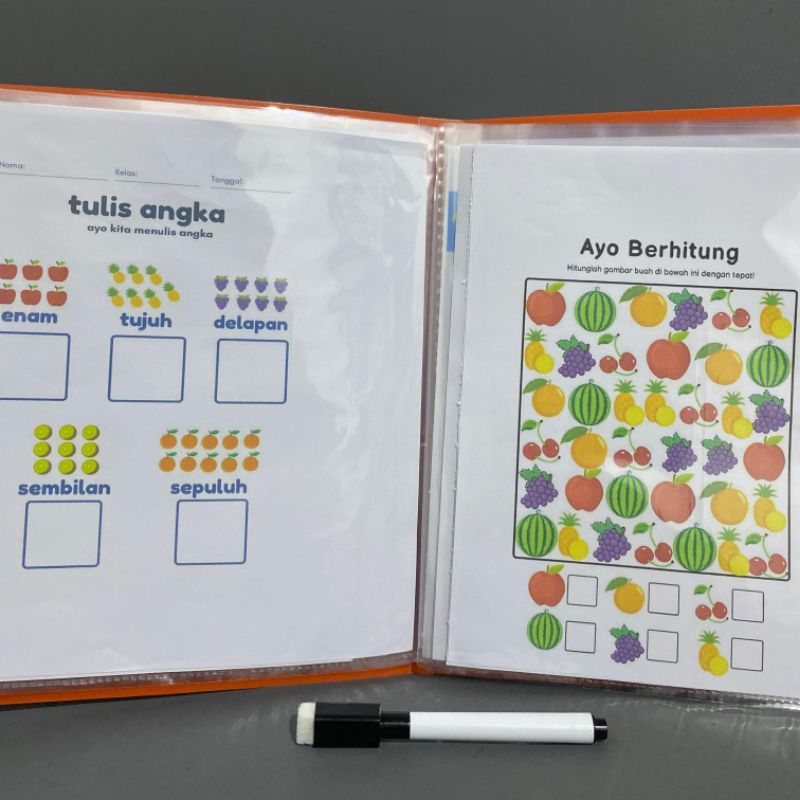 Jual WORKSHEET AKTIVITAS PERTAMAKU ANAK TK USIA 4-5 THN 40 HALAMAN ...