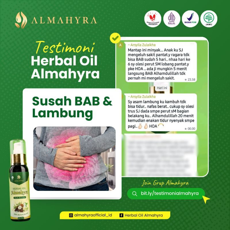 Jual Herbal Oil Almahyra (HOA) | Shopee Indonesia