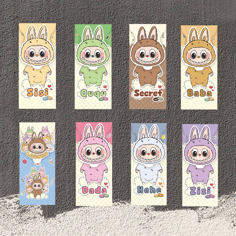 Jual 50 Pcs Amplop Labubu Besar Uang Tanpa Dilipat | Amplop Lebaran ...