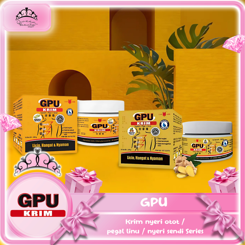 Jual GPU Krim nyeri otot / pegal linu / nyeri sendi Series | Shopee ...