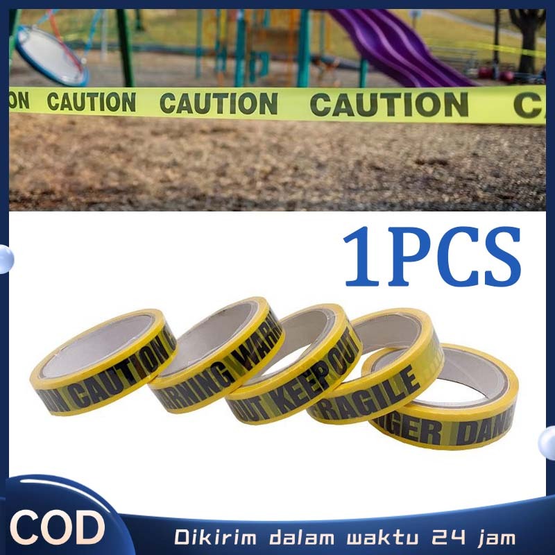 Jual Safety Line Line Police Baricade Line Garis Proyek Variasi Tulisan ...