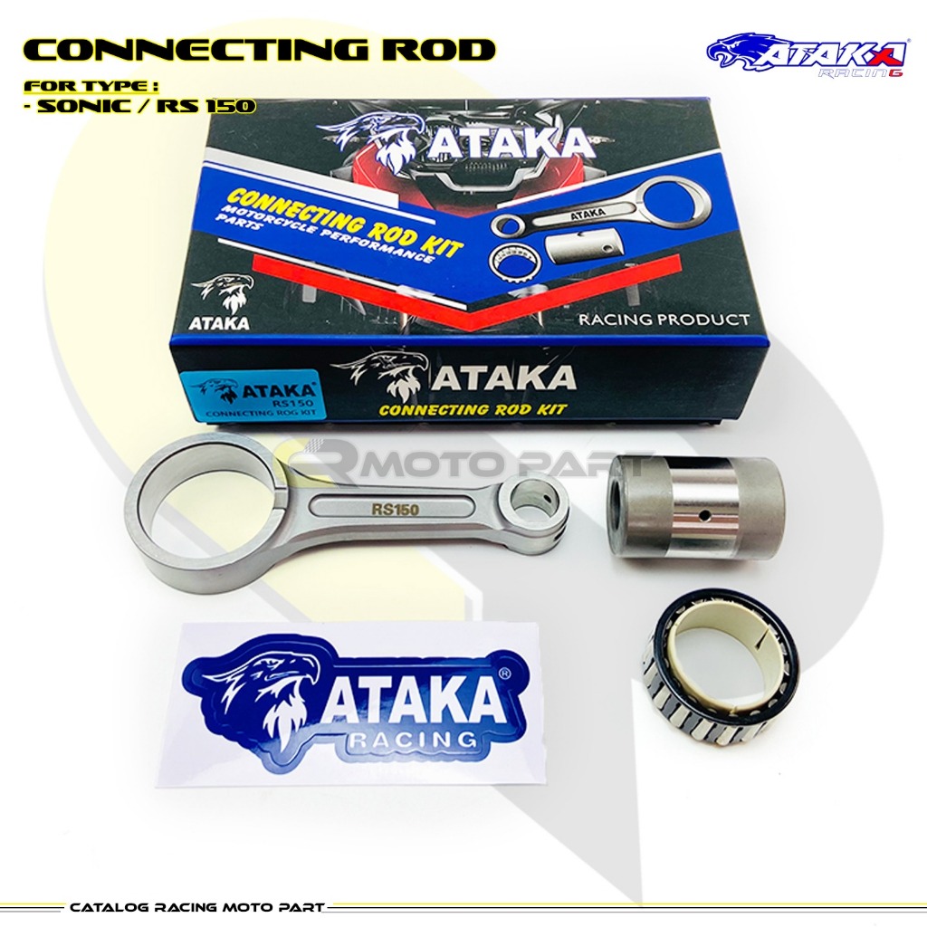 Jual ATAKA RACING Conrod Forged Stang Seher 25.1/15/100 Honda Sonic K56 ...