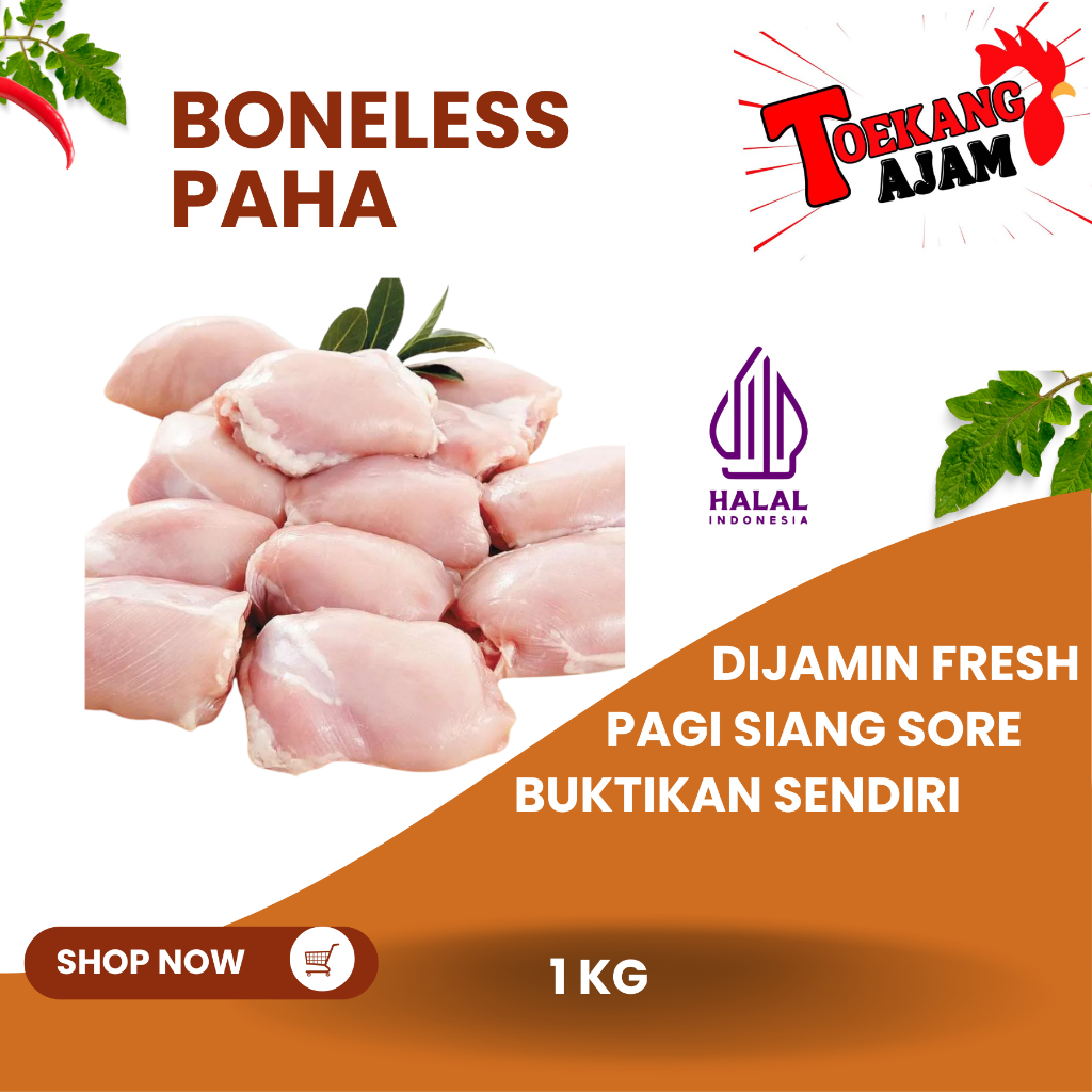 Jual Paha ayam tanpa tulang tanpa kulit / BLP / Skinless Boneless Leg ...