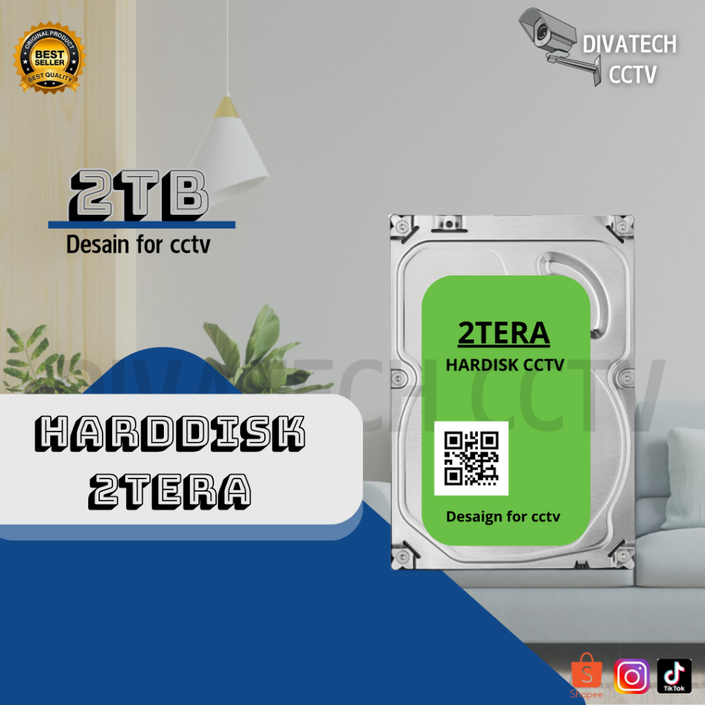 Jual HARDDISK CCTV 2 TERA SATA INTERNAL 3.5 BERGARANSI | Shopee Indonesia