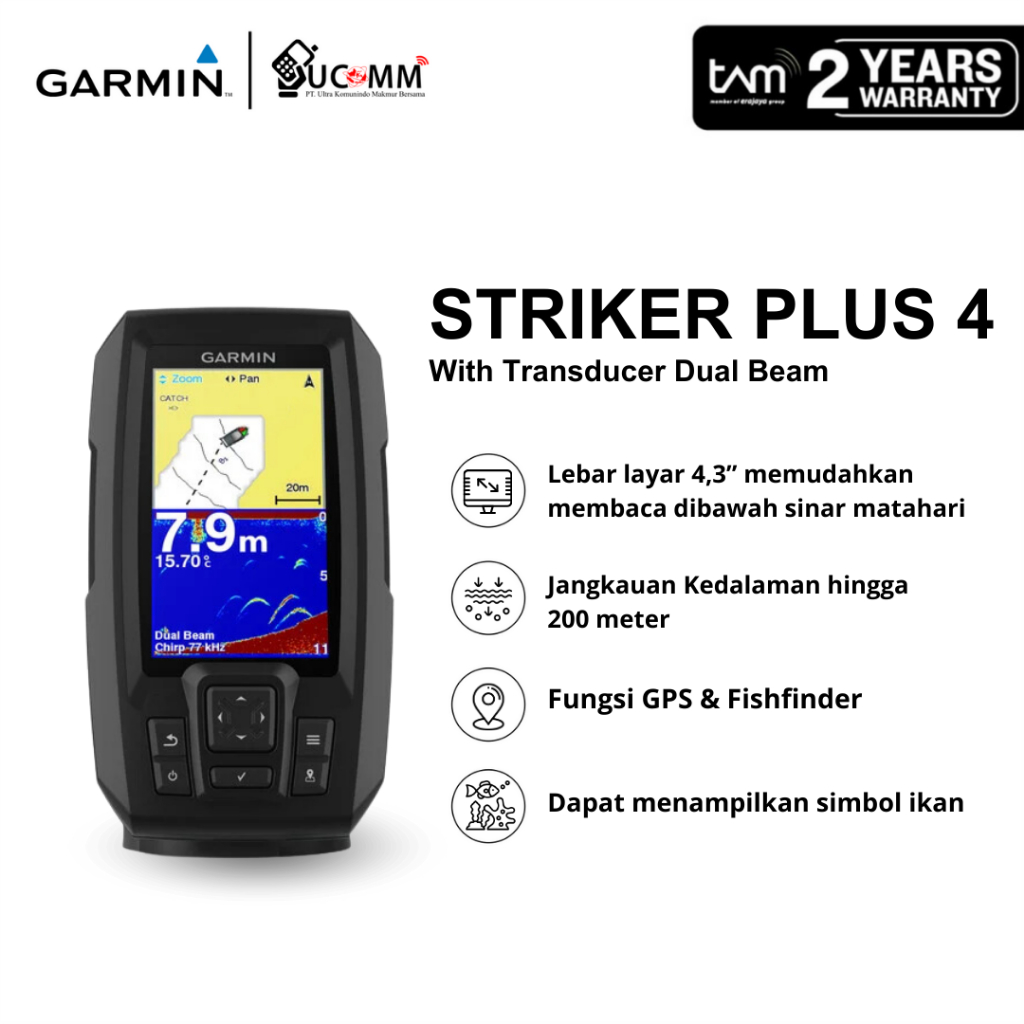 Jual Garmin Striker Plus 4 Fishfinder Garansi Resmi 2 Tahun | Shopee Indonesia