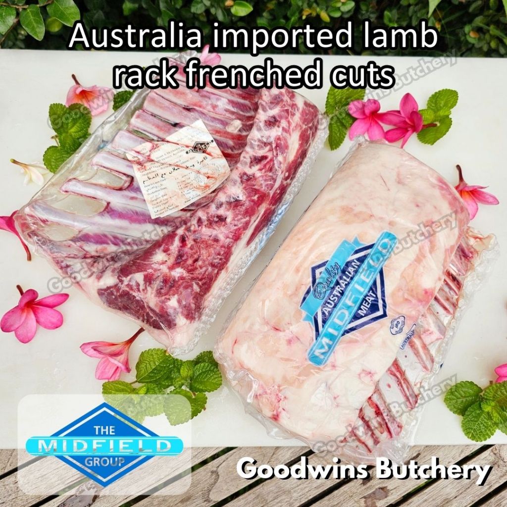 Jual Lamb rack FRENCHED CUT frozen Australia Wammco WhiteStripe ...