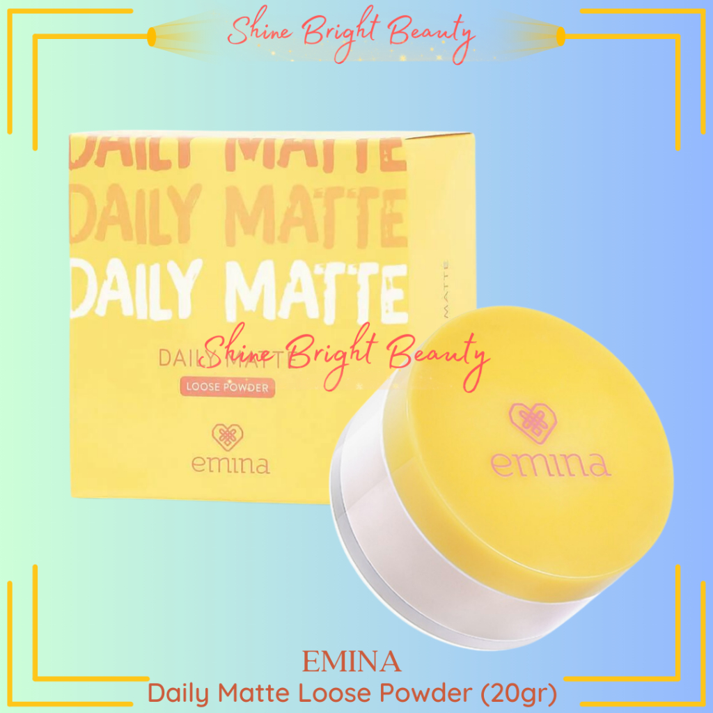 Jual Emina Daily Matte Loose Powder 20 g - Bedak Tabur Ringan Hasil ...